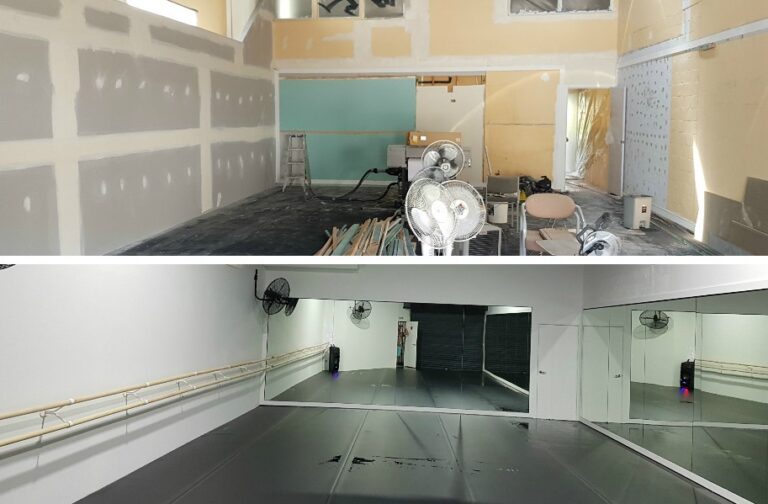 Chadwick Studios Before & After Renovation Time Laps - Chadwick Studios